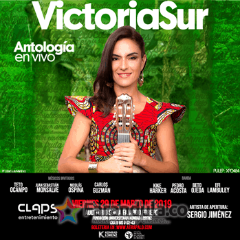 Victoria Sur presenta su ‘Antología en vivo’