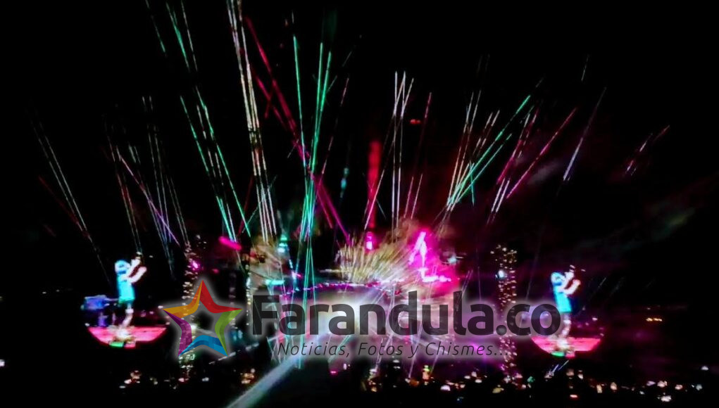 Así se vivió la segunda fecha en Bogotá del Music of the Spheres World ...