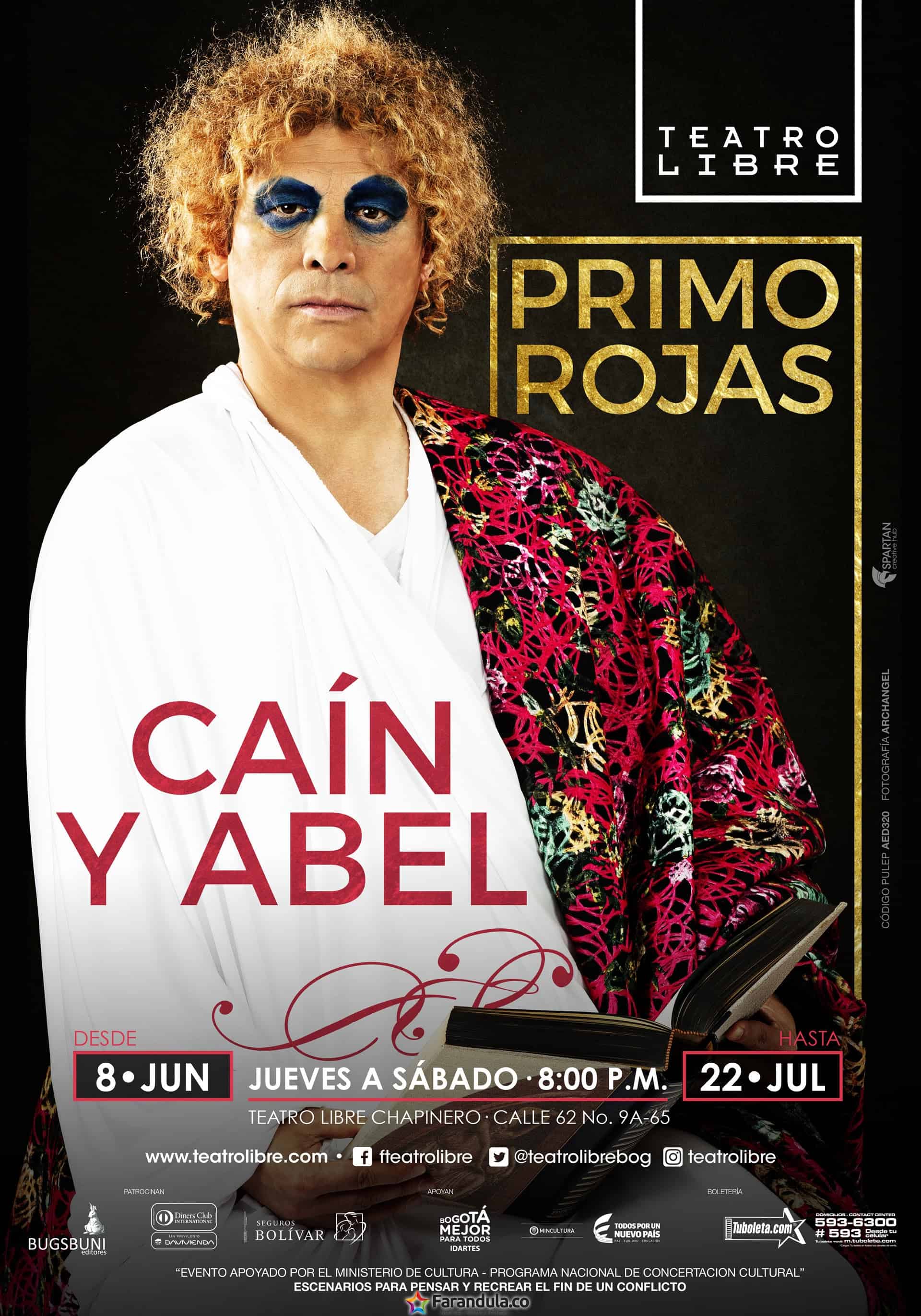 Temporada de estreno versión de Primo Rojas: ‘Caín y Abel’