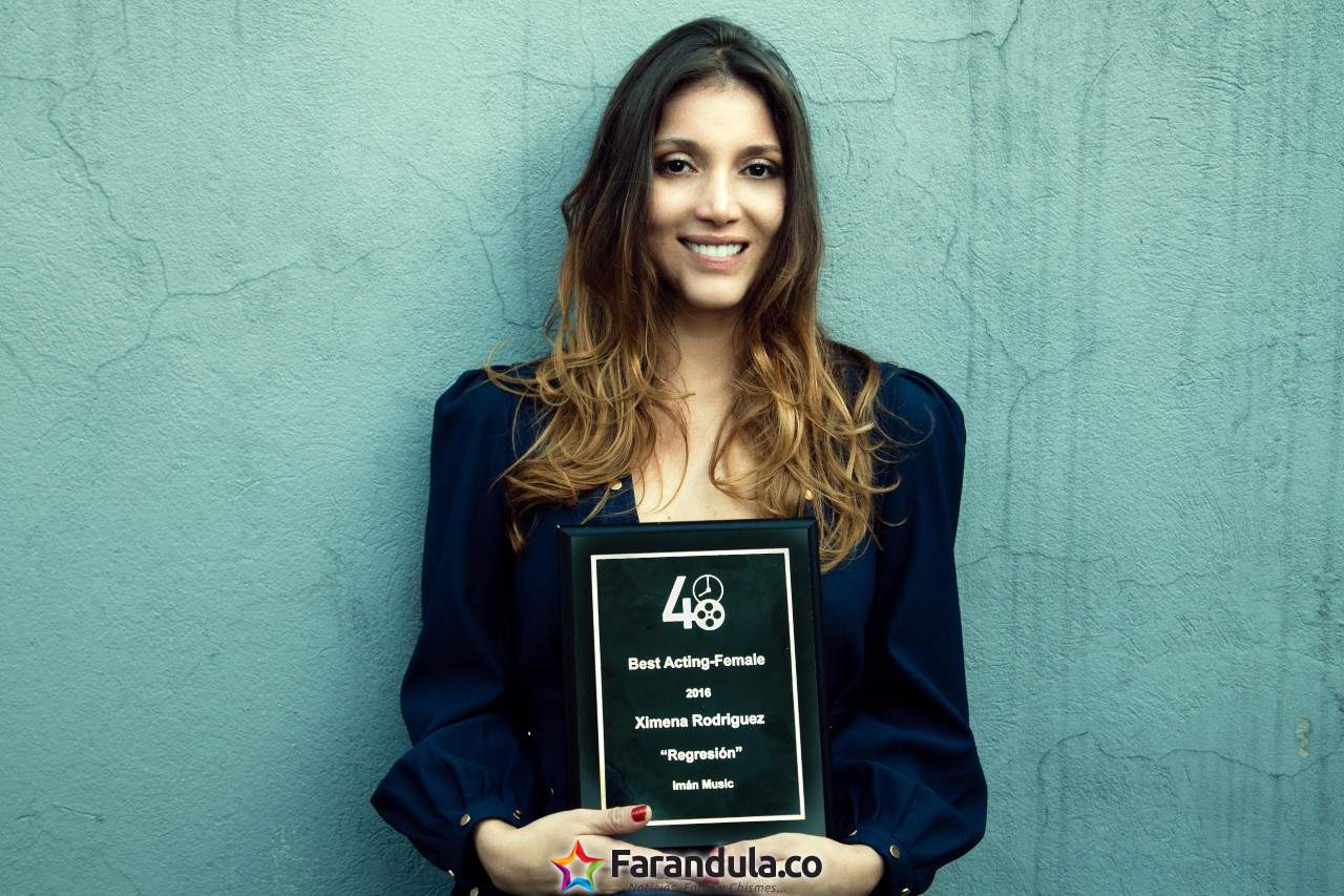 Colombiana Ximena Rodríguez: Mejor Actriz en el concurso mundial de ...
